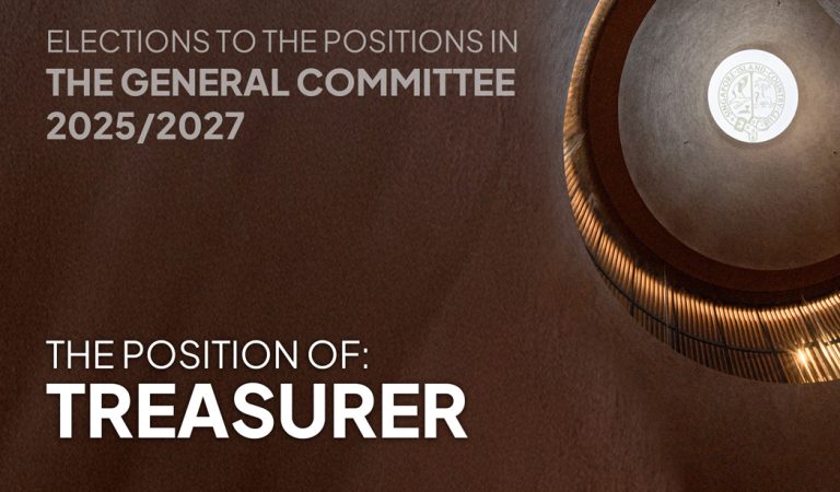Election to The Position in The General Committee 2025/2027 – Treasurer ...