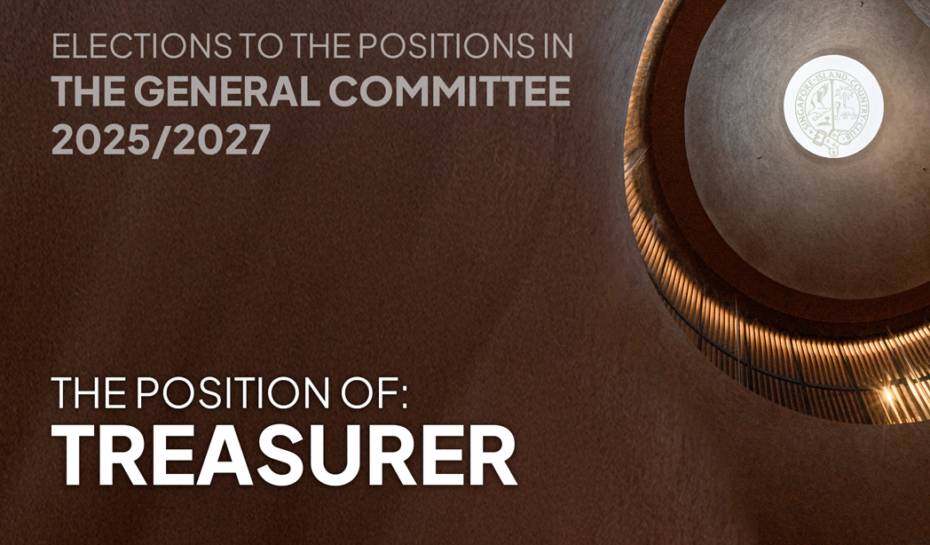 Election to The Position in The General Committee 2025/2027 – Treasurer ...