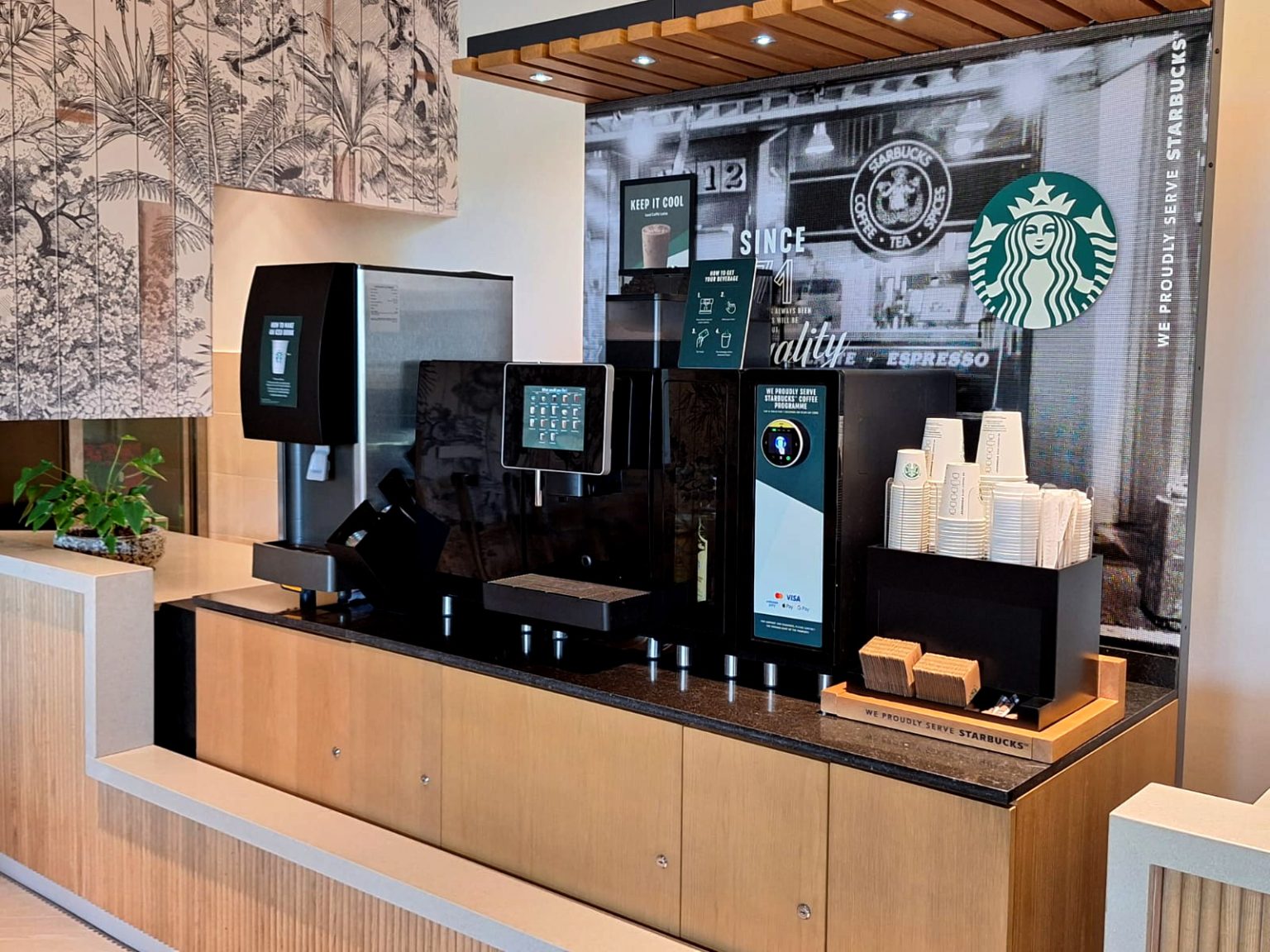 Starbucks Kiosk @ The Social – The Singapore Island Country Club