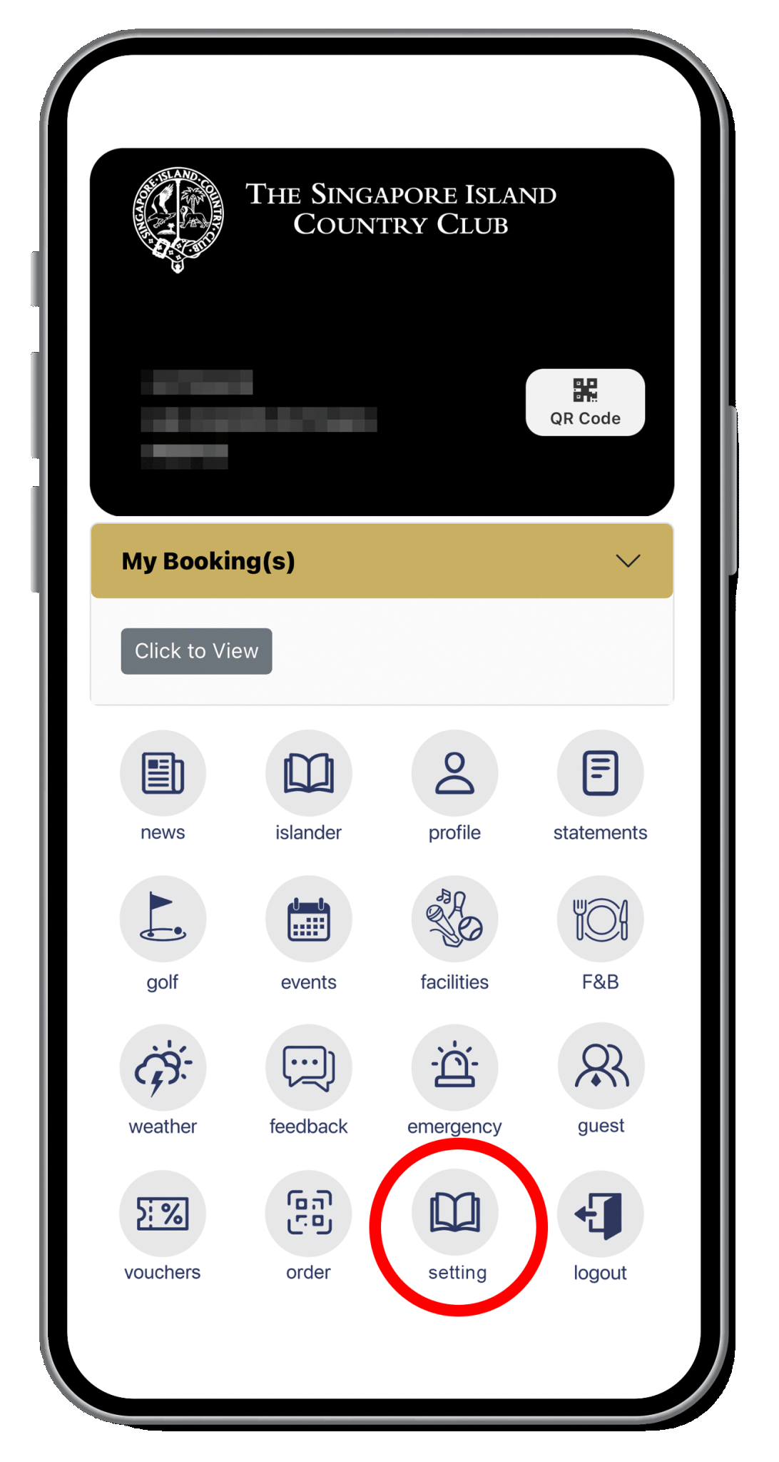 Enhanced SICC Mobile Application – The Singapore Island Country Club